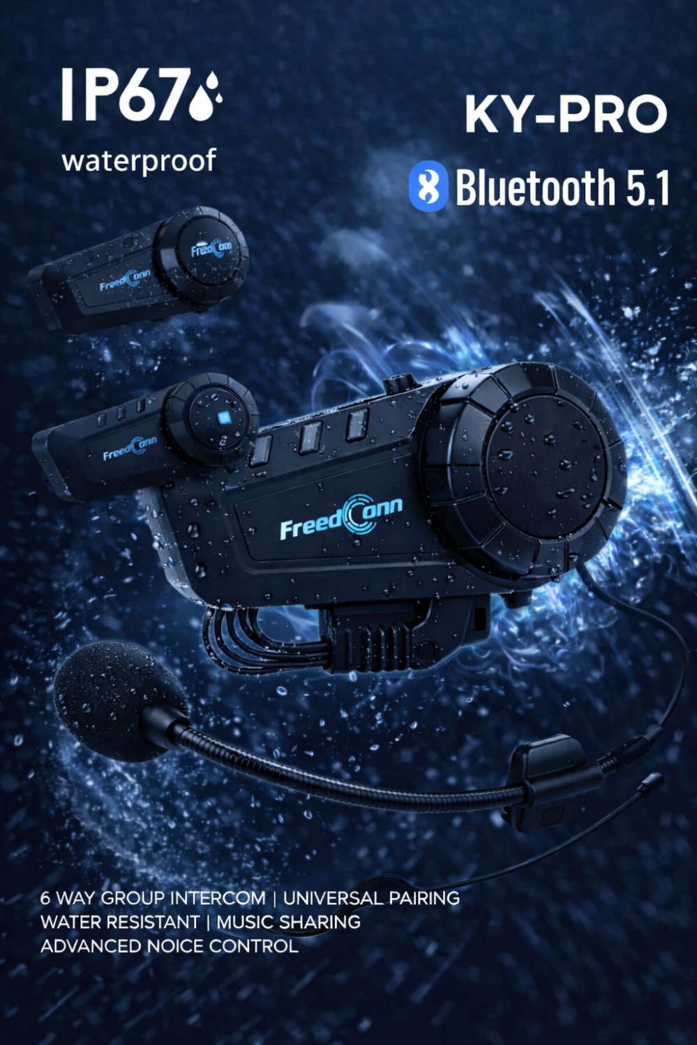INTERCOMUNICADOR FREEDCONN KY PRO 5.1